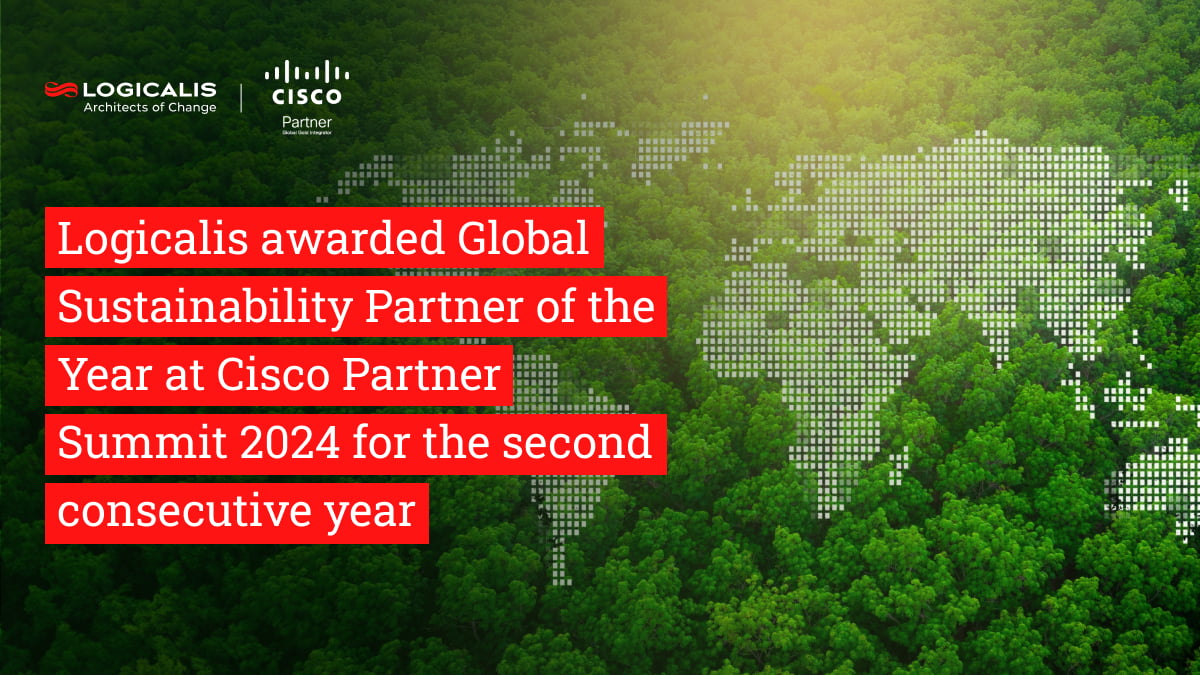 Logicalis recognised as Global Sustainability Partner of the Year, for the second consecutive ...